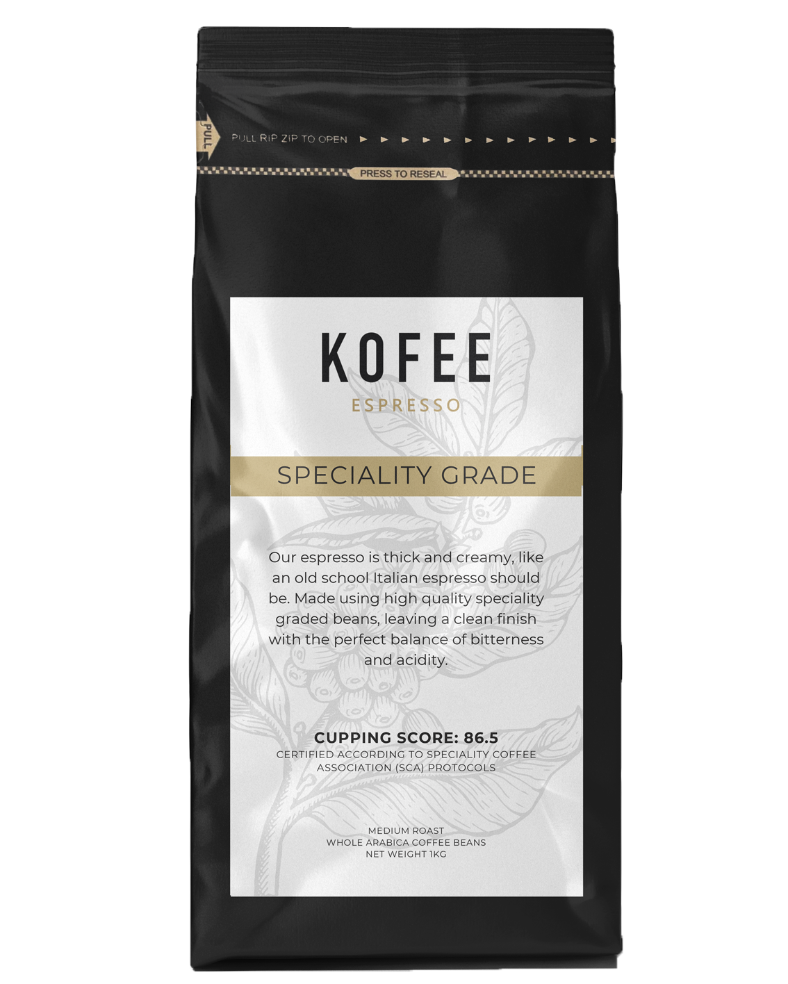 Kofee Espresso - (1 Kg BEANS) – Kofee UK